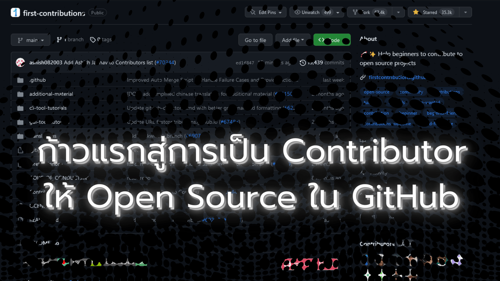ก้าวแรกสู่การเป็น Contributor ให้ Open Source ใน GitHub - Technolista
